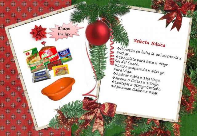 Canastas navideñas glomi's en Lima - Otros Artículos | 555625 Canastas navideñas glomi's en Lima - Otros Artículos | 555625