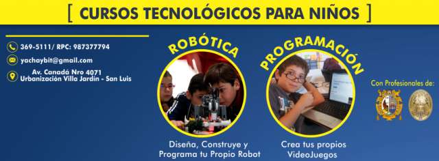 Curso de programacion para niños en lima en Lima - Cursos / Clases | 566757 Curso de programacion para niños en lima en Lima - Cursos / Clases | 566757